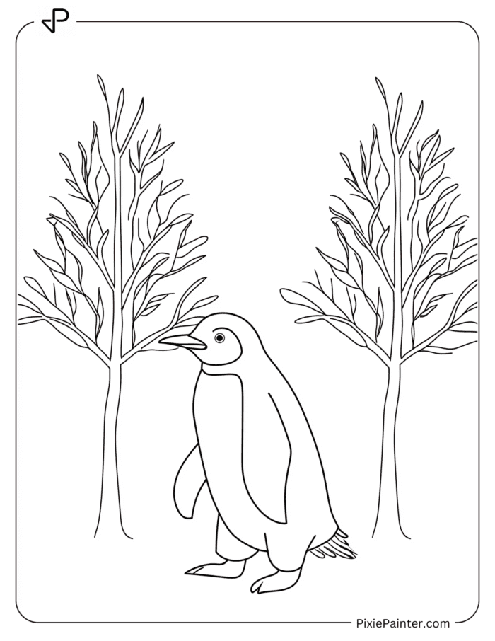 30 Penguin Coloring Pages [Free PDFs] - Pixie Painter