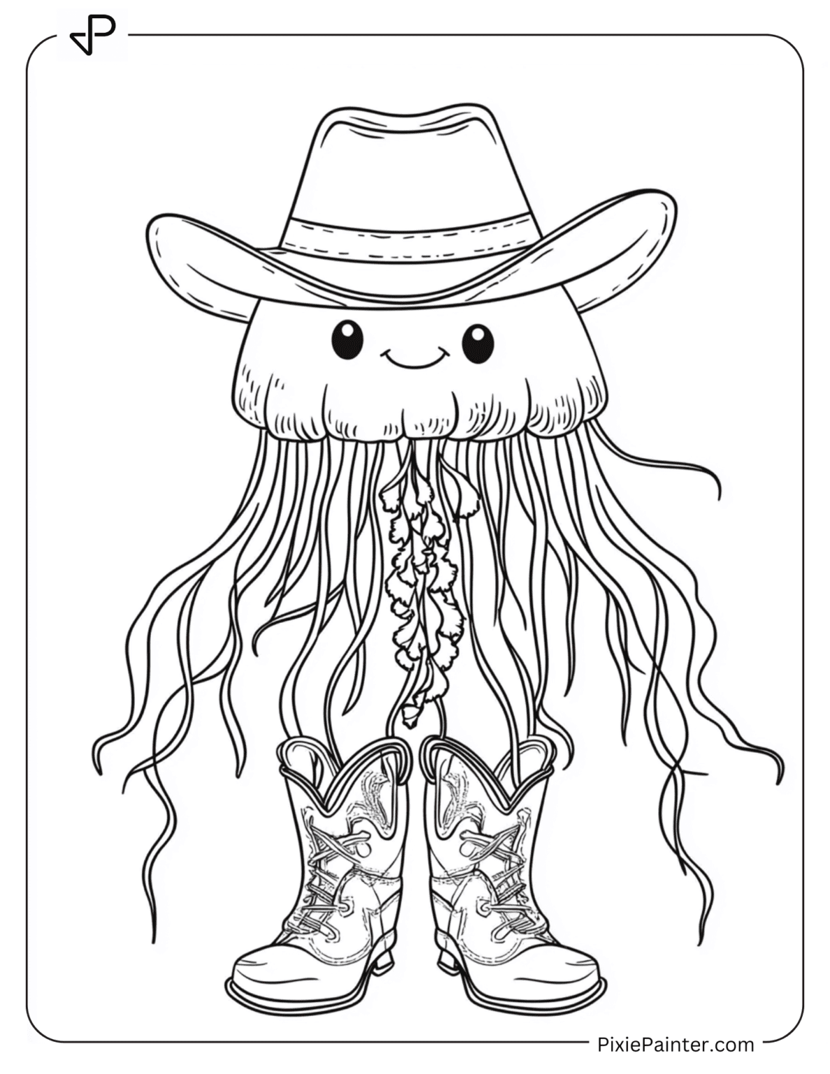30 Jellyfish Coloring Pages [Free PDFs] - Pixie Painter