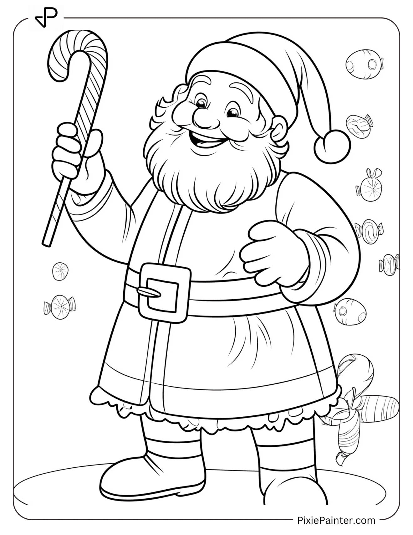 32 Christmas Coloring Pages for Kids [Free PDFs] - Pixie Painter