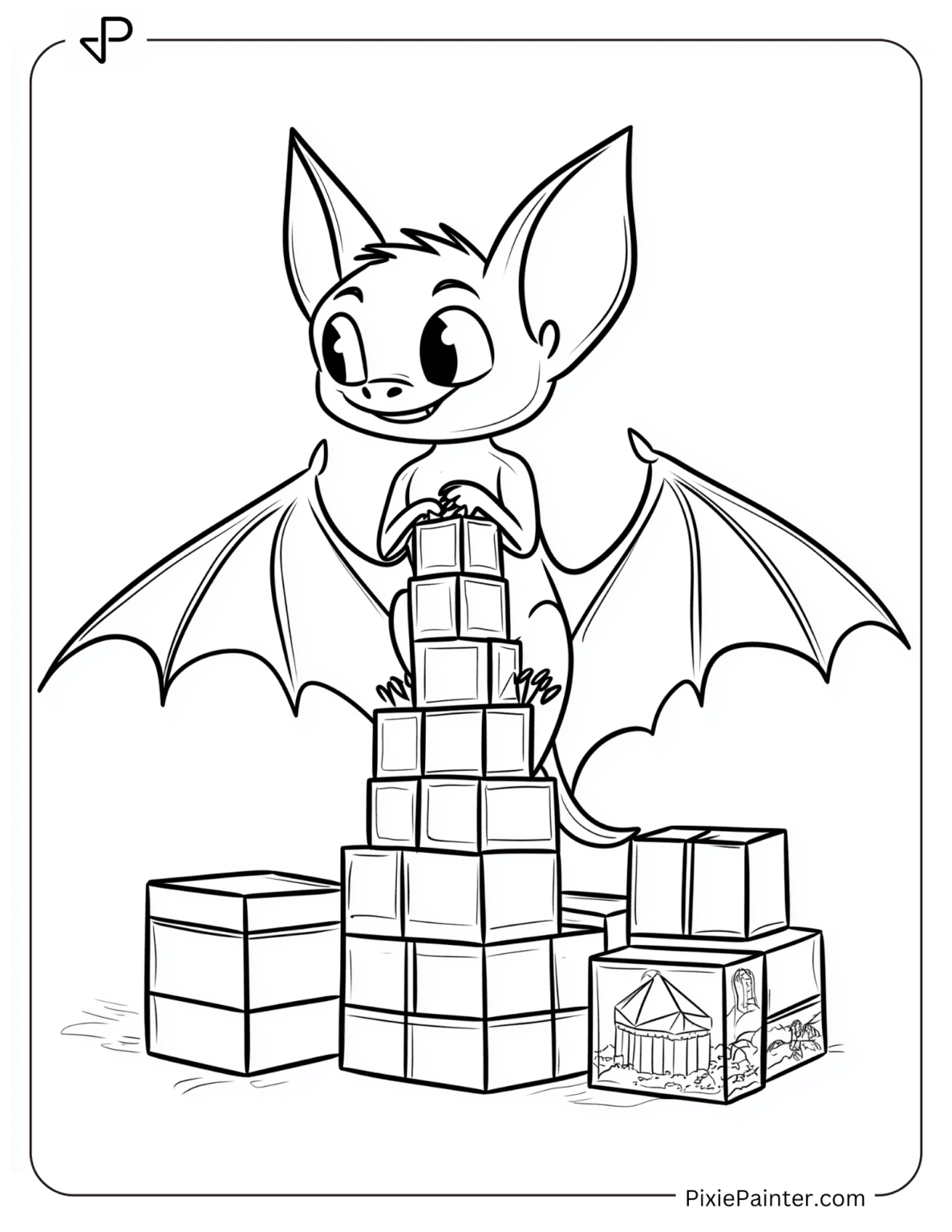 24 Bat Coloring Pages [Free PDFs] - Pixie Painter