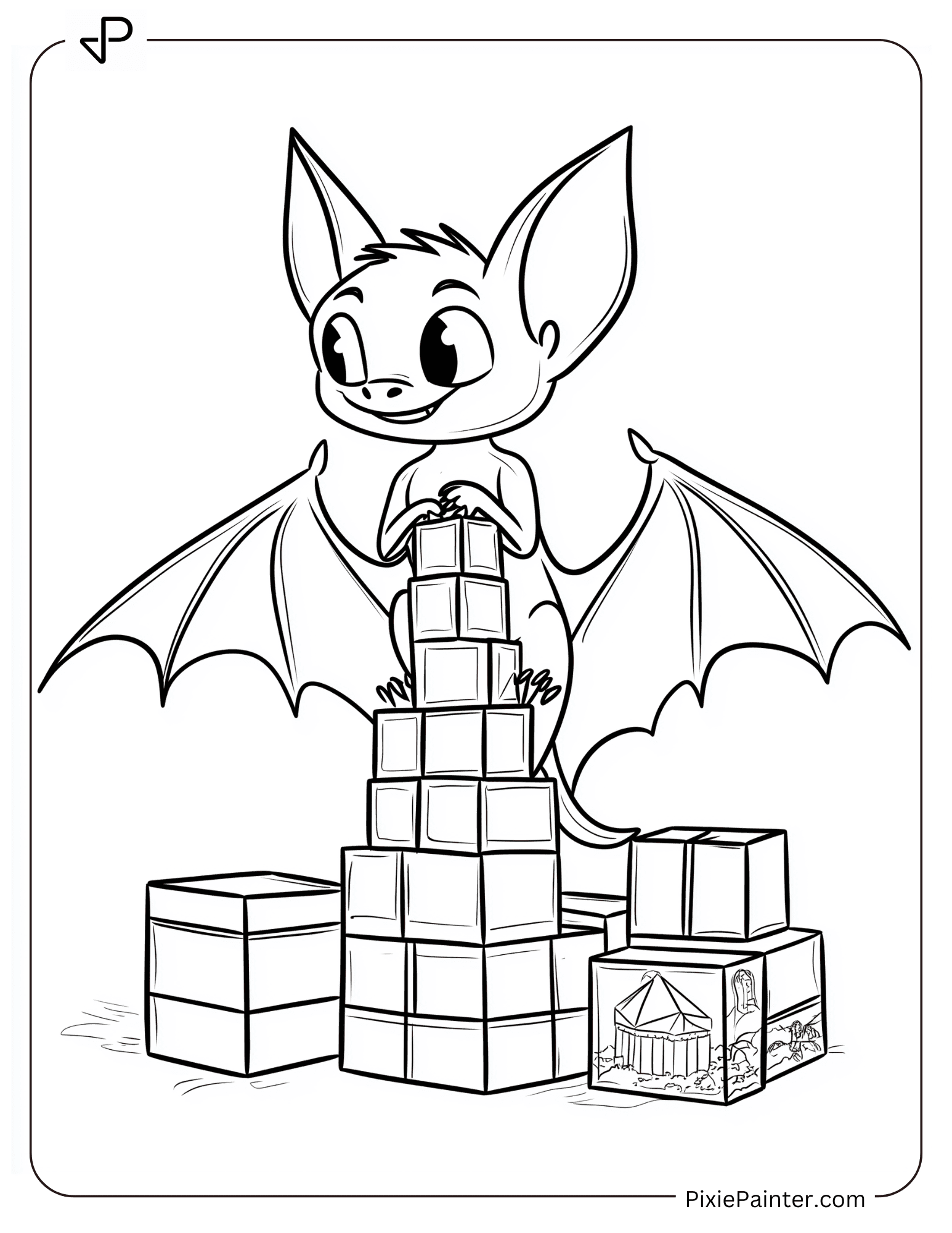 24 Bat Coloring Pages [Free PDFs] - Pixie Painter