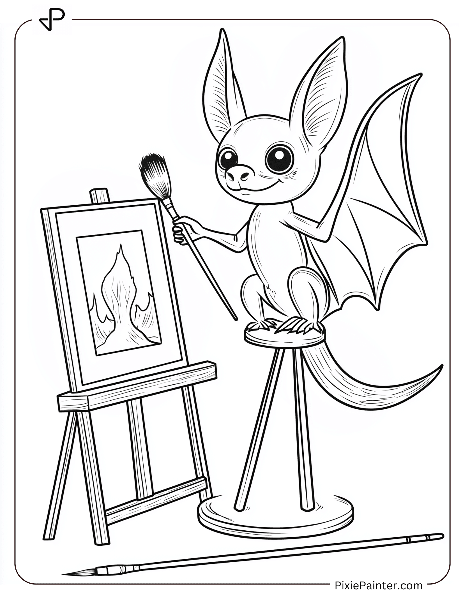 24 Bat Coloring Pages [Free PDFs] - Pixie Painter