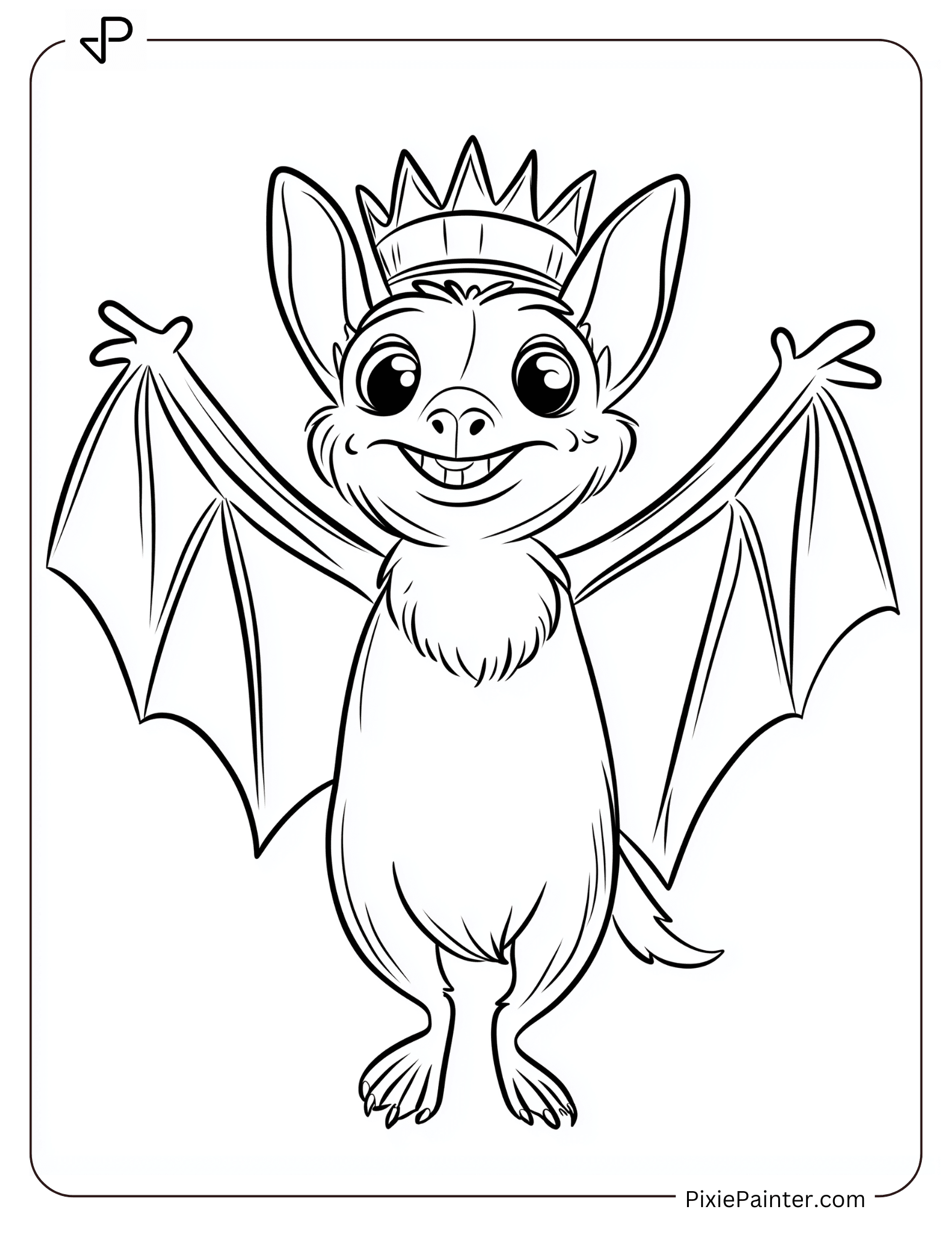 24 Bat Coloring Pages [Free PDFs] - Pixie Painter