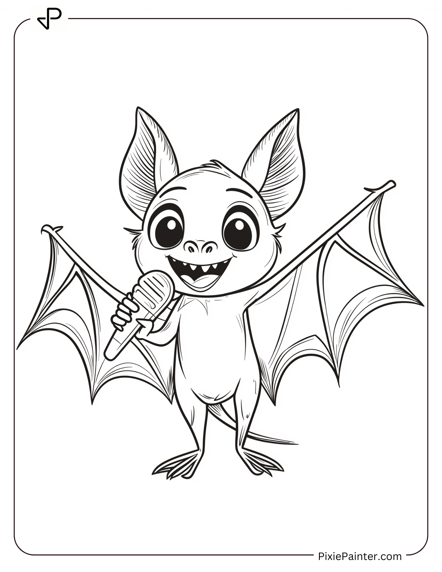 24 Bat Coloring Pages [Free PDFs] - Pixie Painter