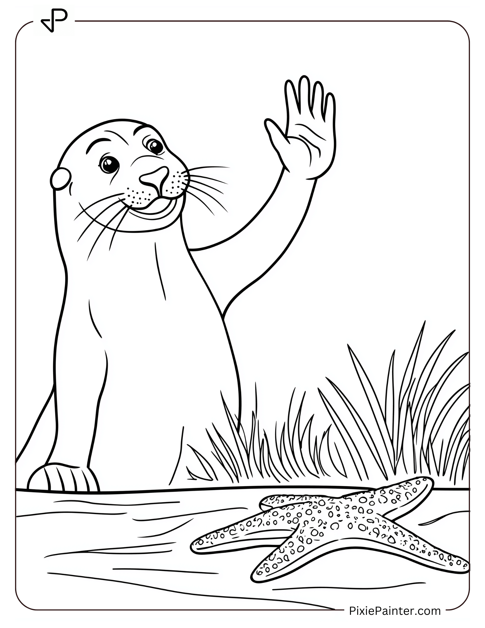 30 Sea Lion Coloring Pages [Free PDFs] - Pixie Painter