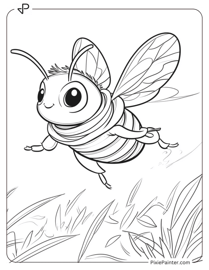 33 Bumblebee Coloring Pages for Kids [Free PDFS] - Pixie Painter