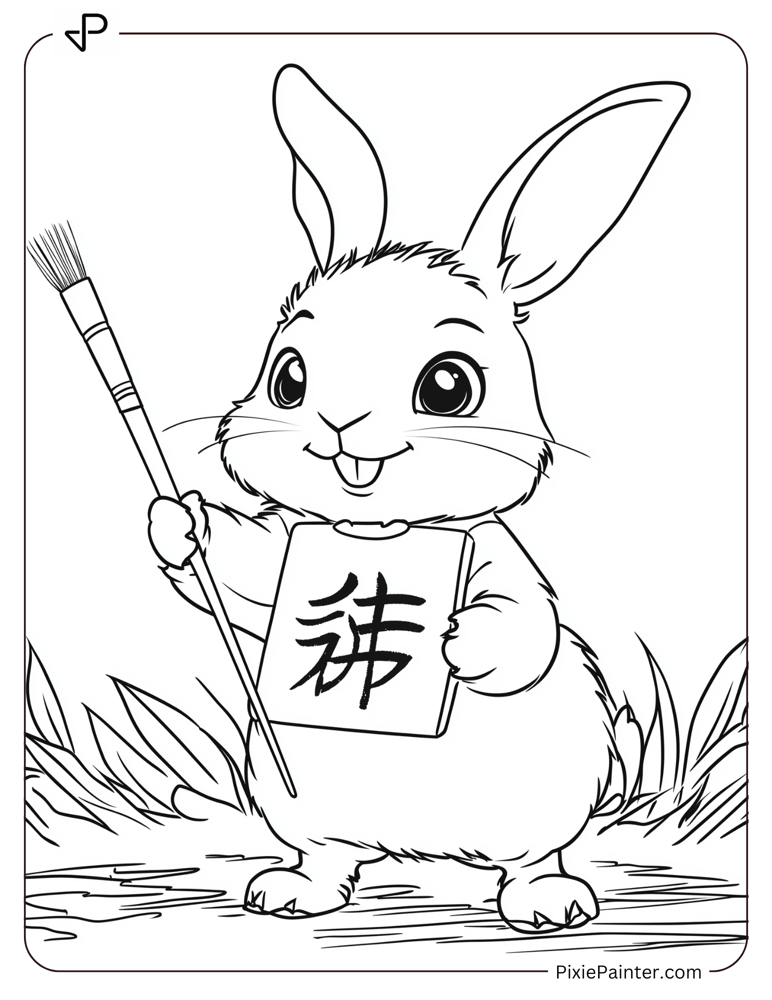 32 Lunar New Year Coloring Pages [Free PDFs] - Pixie Painter