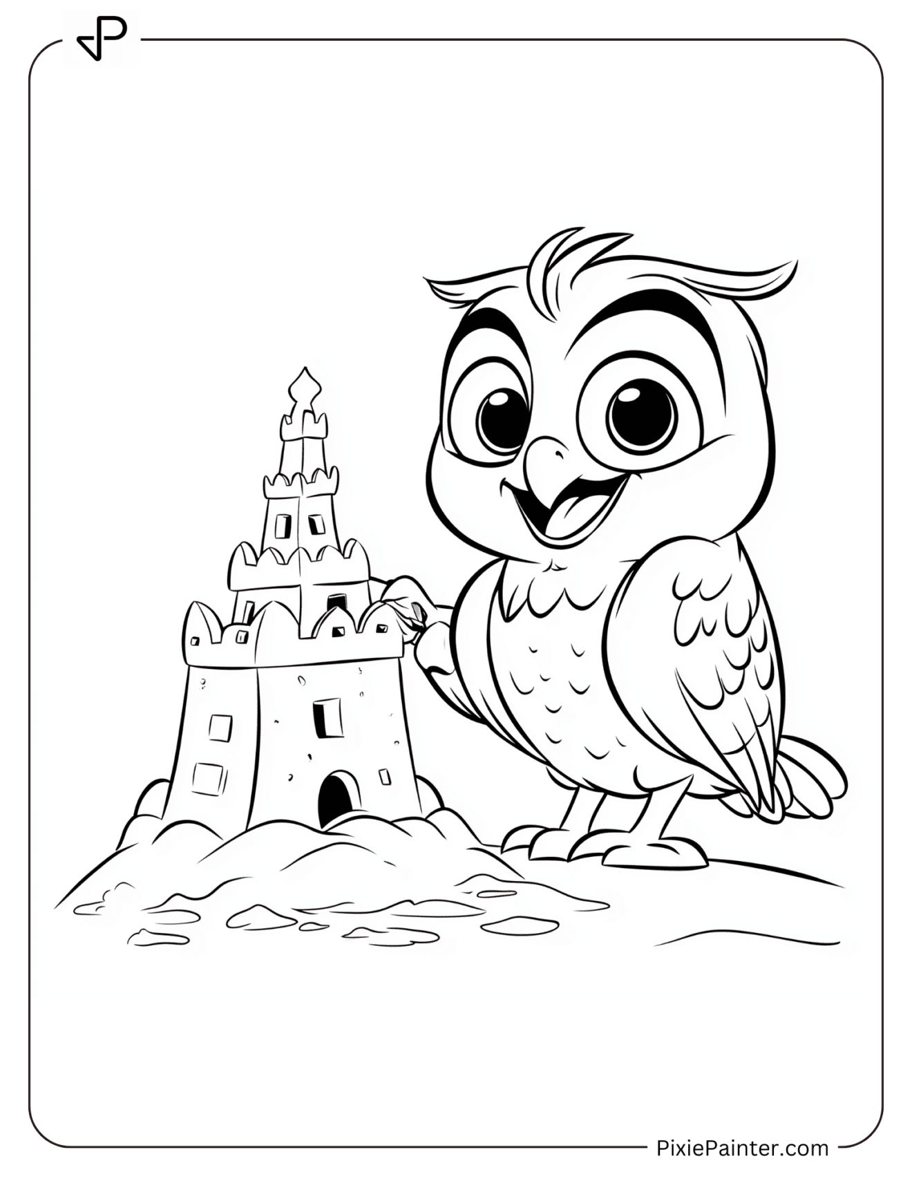 49 Owl Coloring Pages [Free PDFs] - Pixie Painter