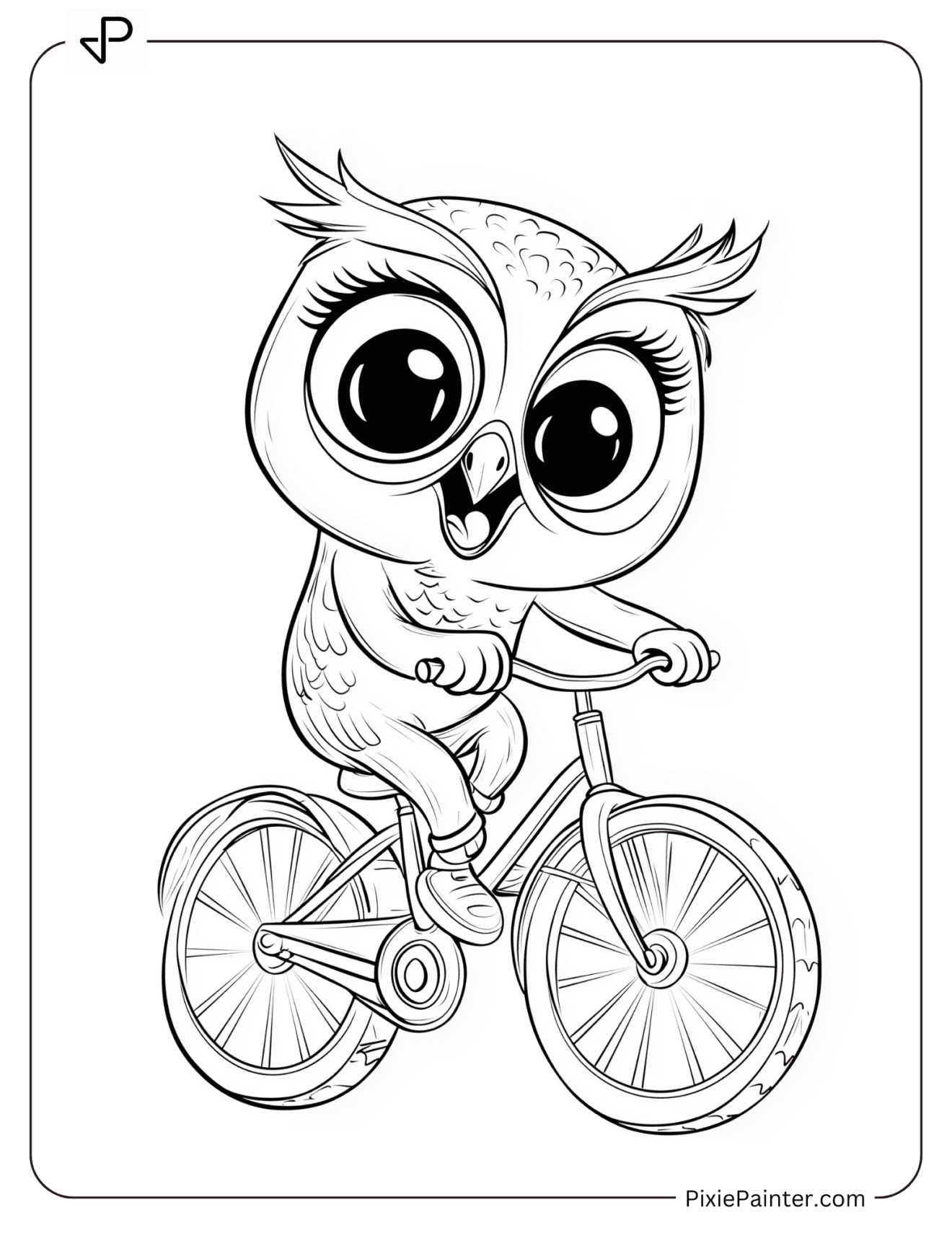 49 Owl Coloring Pages [Free PDFs] - Pixie Painter