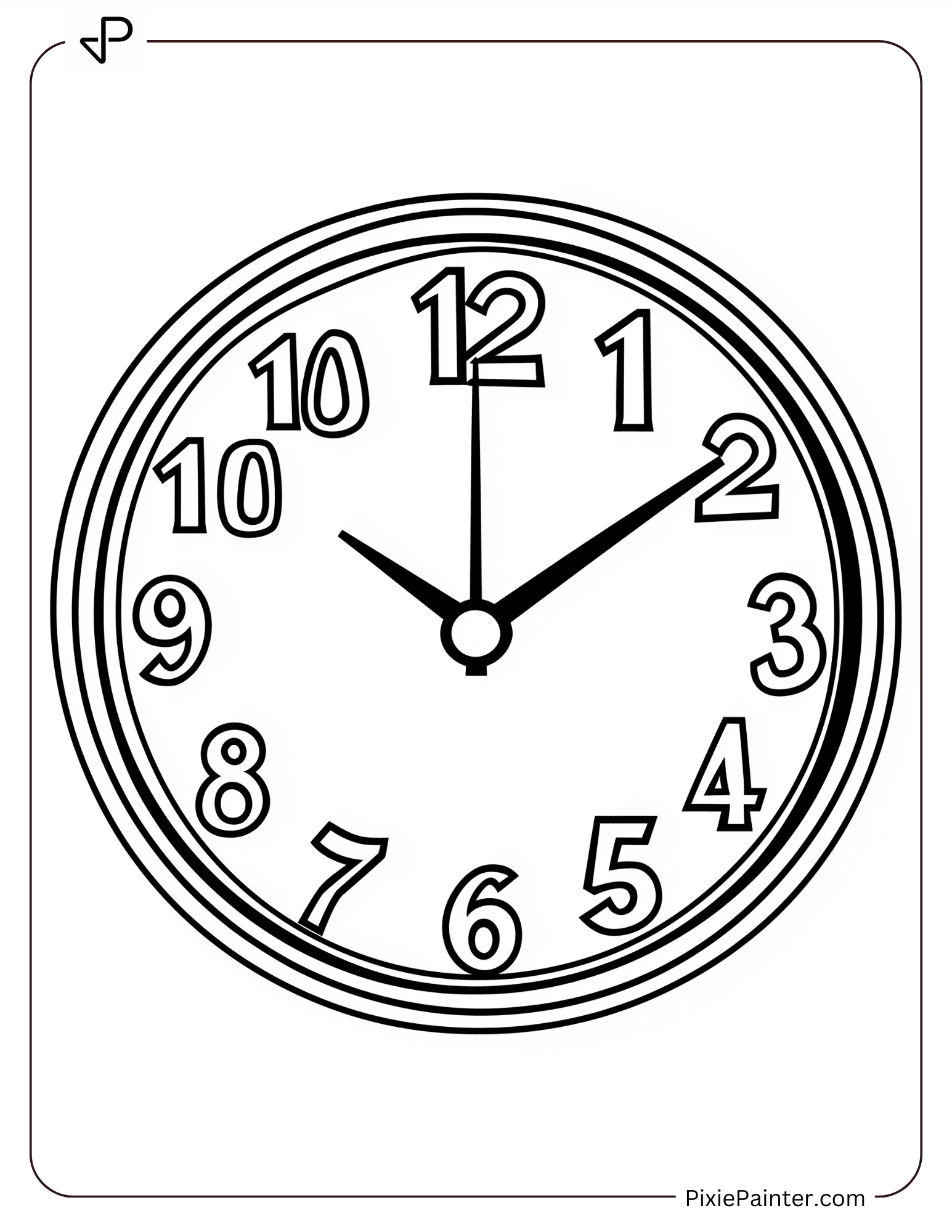 30 New Year Coloring Pages for Preschoolers [Free PDFs] - Pixie Painter