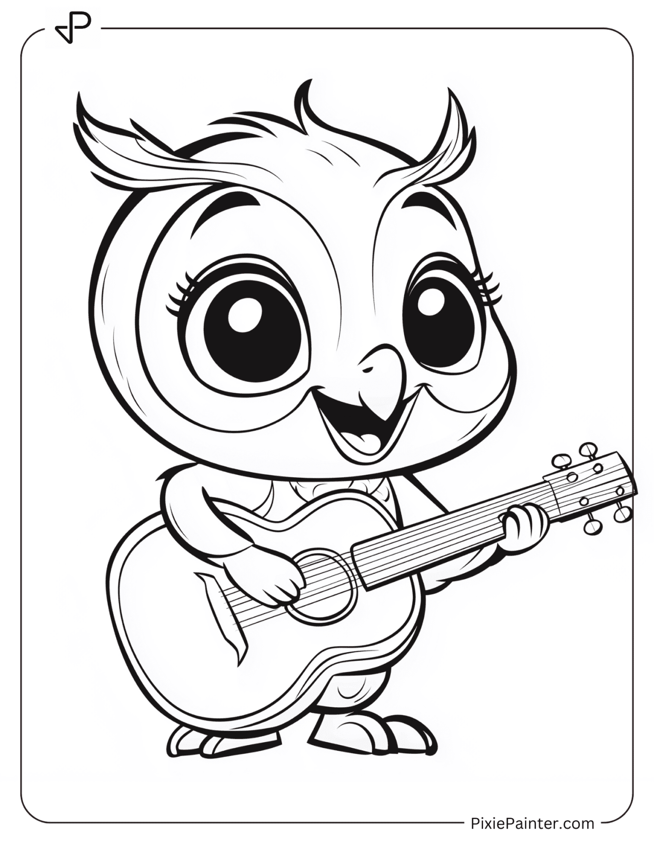 49 Owl Coloring Pages [Free PDFs] - Pixie Painter