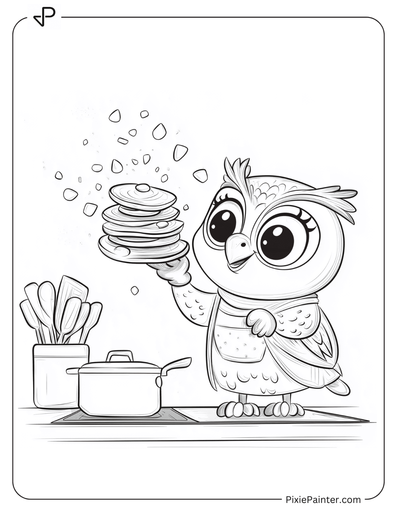 49 Owl Coloring Pages [Free PDFs] - Pixie Painter