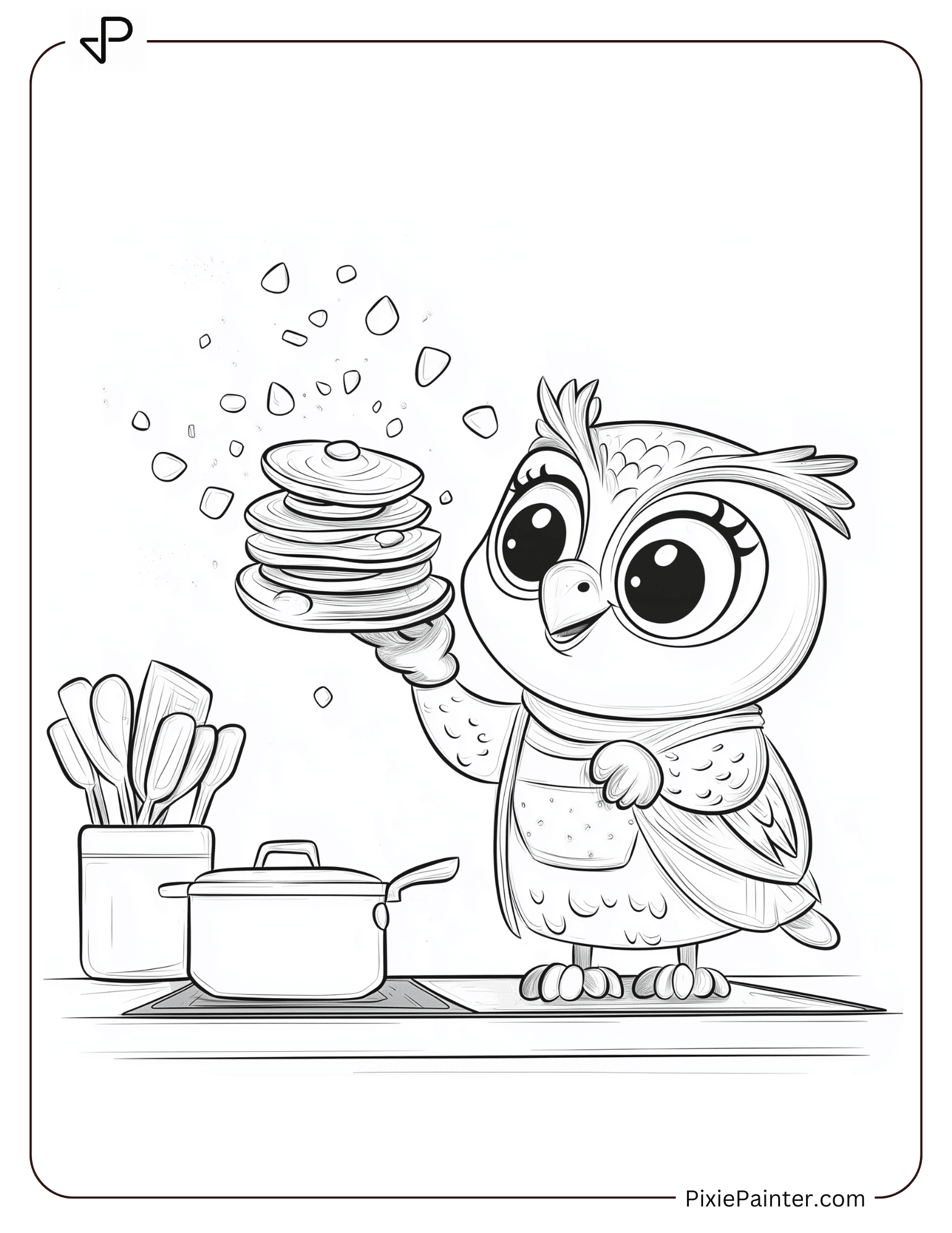 49 Owl Coloring Pages [Free PDFs] - Pixie Painter
