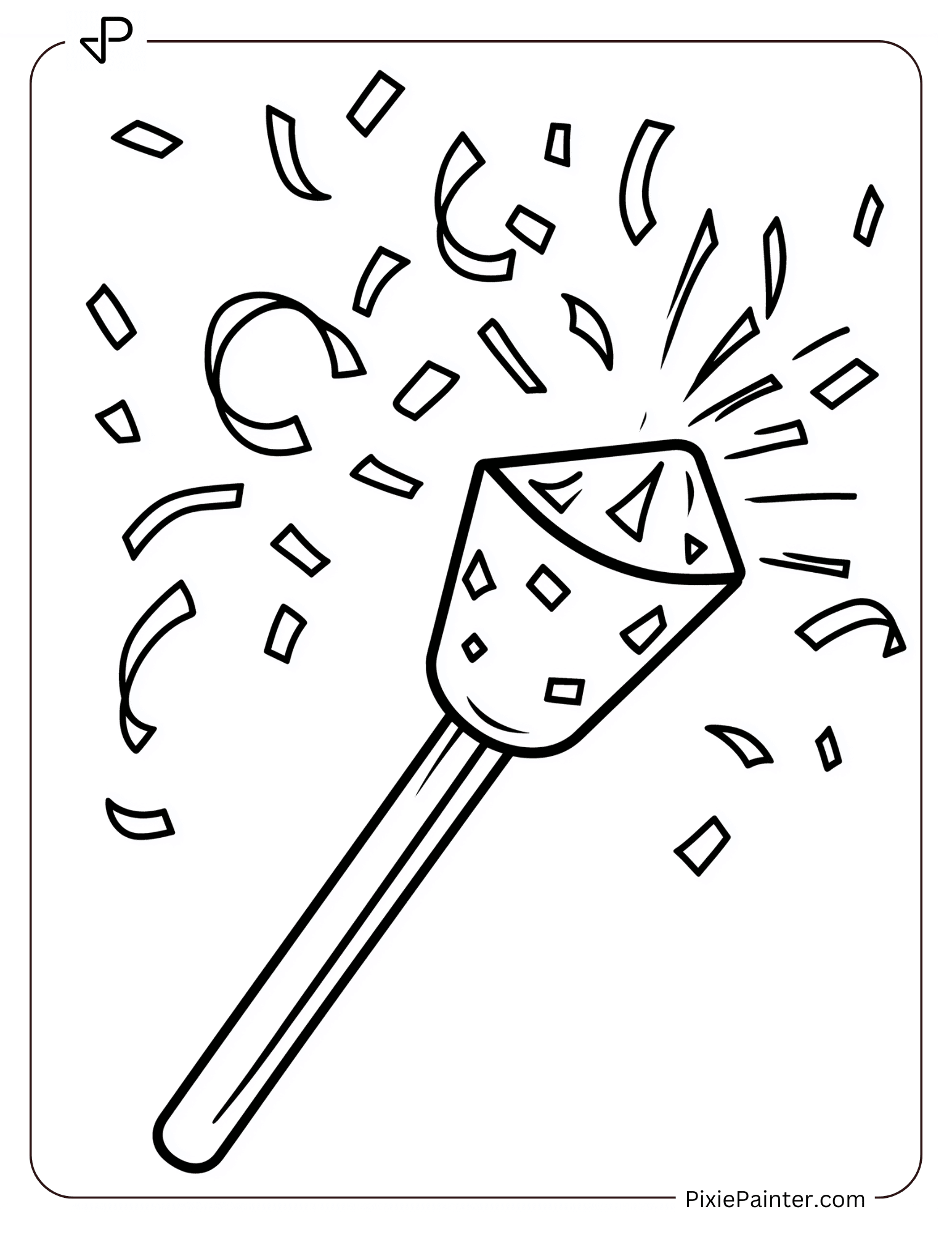 30 New Year Coloring Pages for Preschoolers [Free PDFs] - Pixie Painter