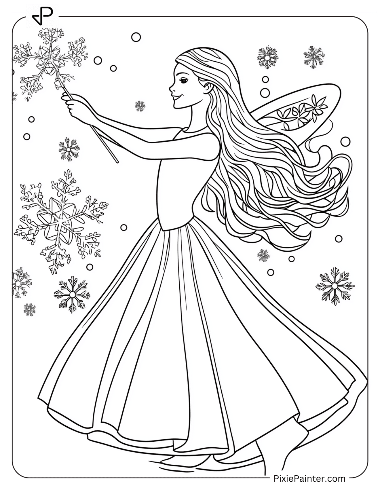 52 Winter Coloring Pages for Adults [Free PDFs] - Pixie Painter