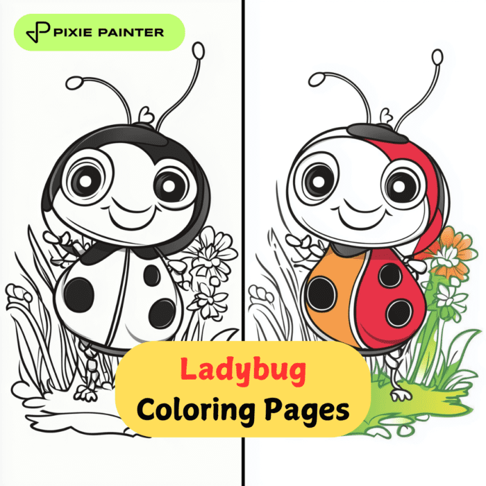 44 Ladybug Coloring Pages for Kids [Free PDFs] - Pixie Painter