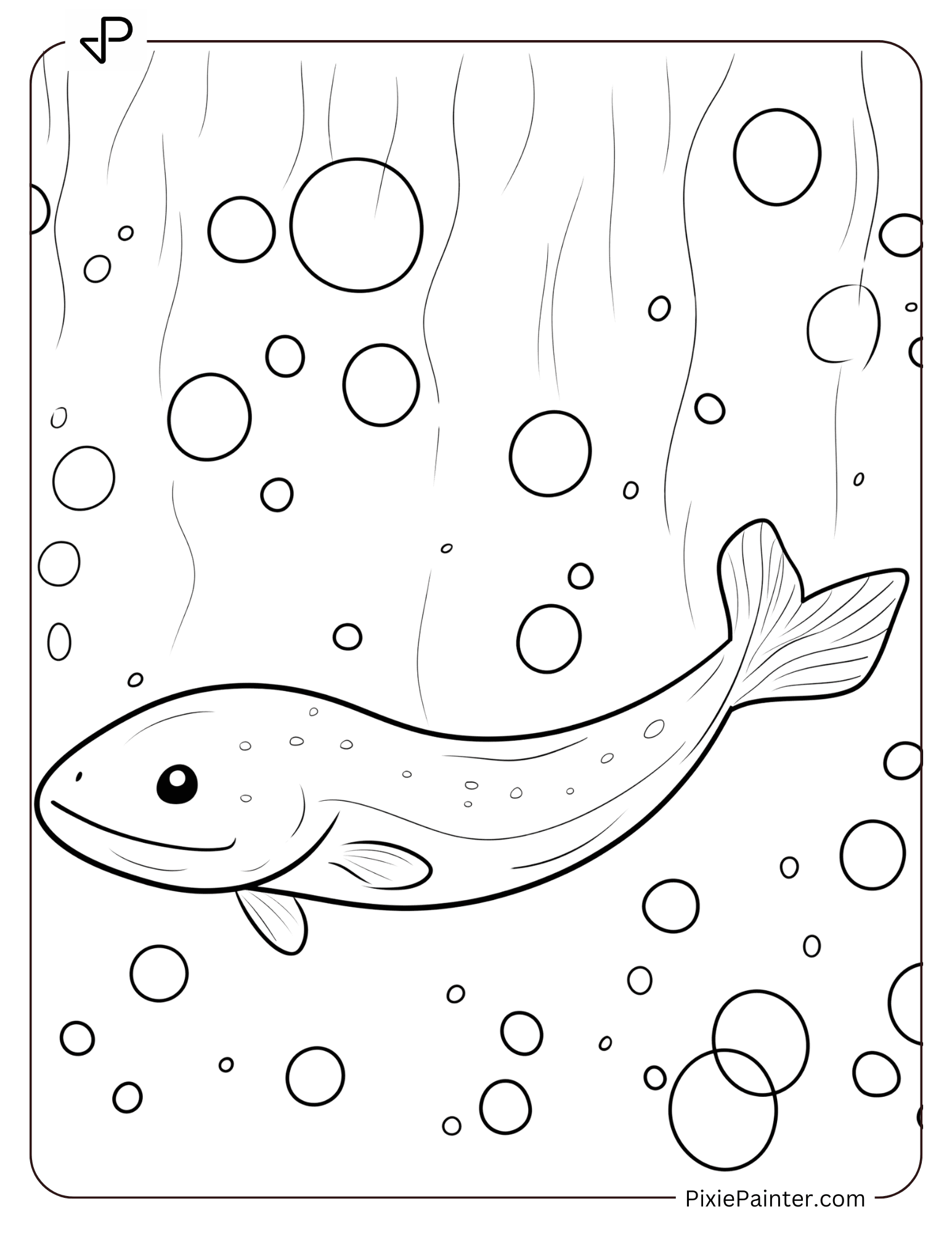 20 Eel Coloring Pages [Free PDFs] - Pixie Painter