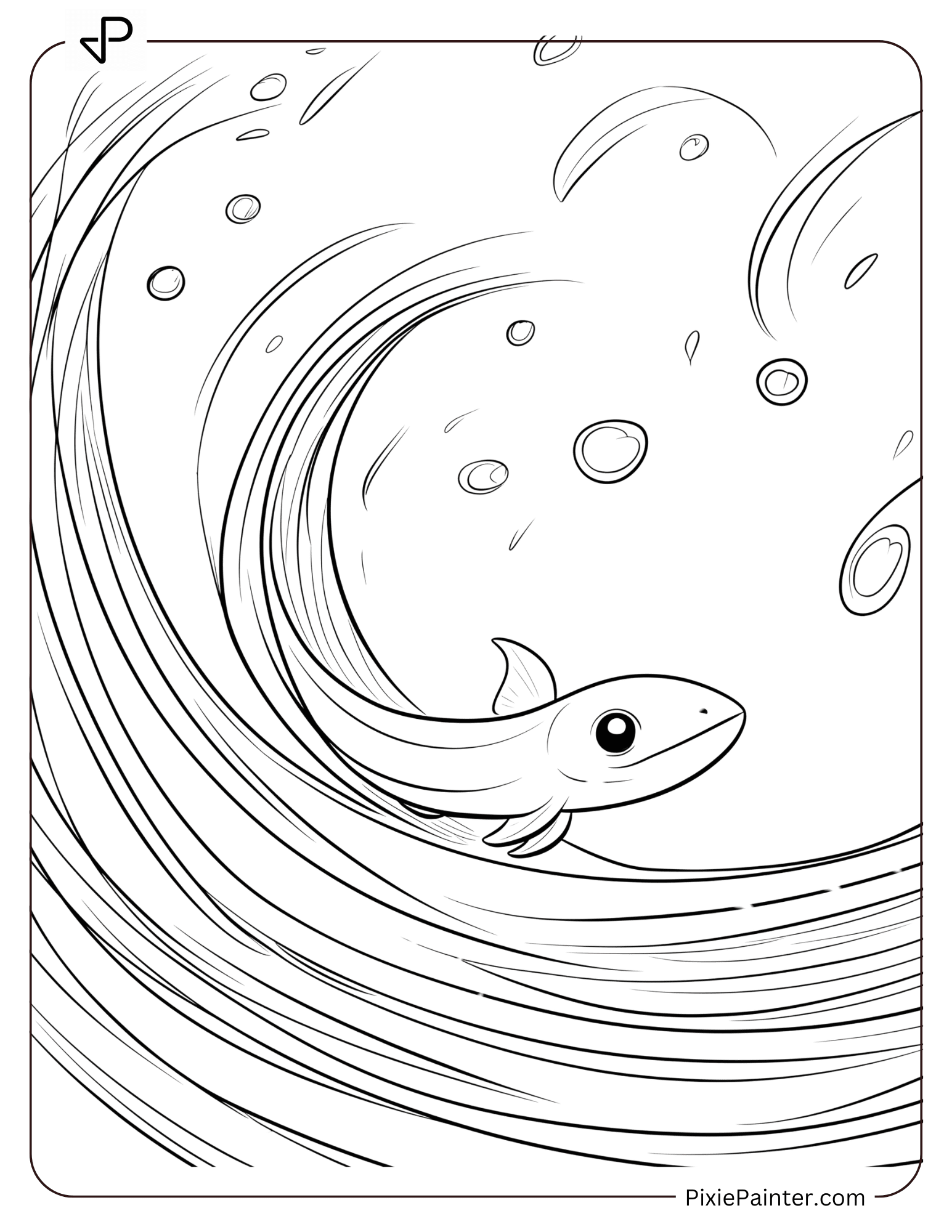 20 Eel Coloring Pages [Free PDFs] - Pixie Painter