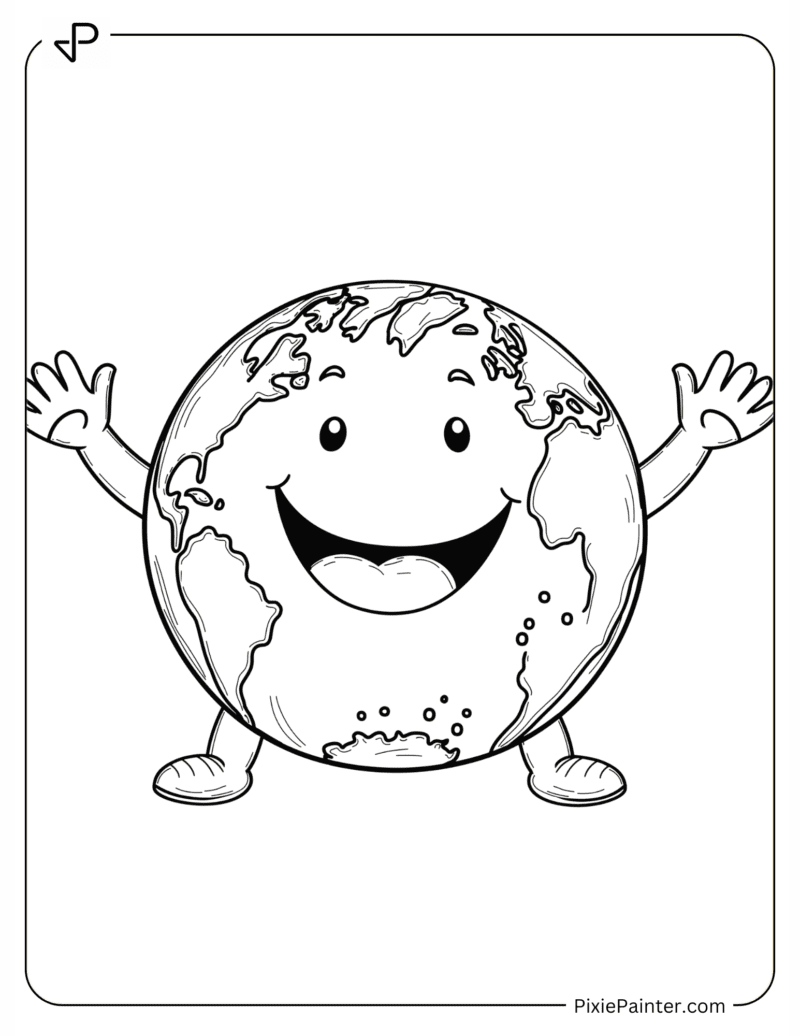 38 Earth Day Coloring Pages [Free PDFs]