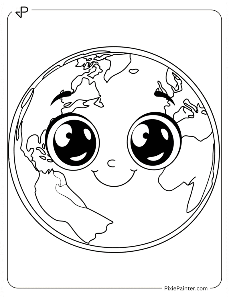 38 Earth Day Coloring Pages [Free PDFs]