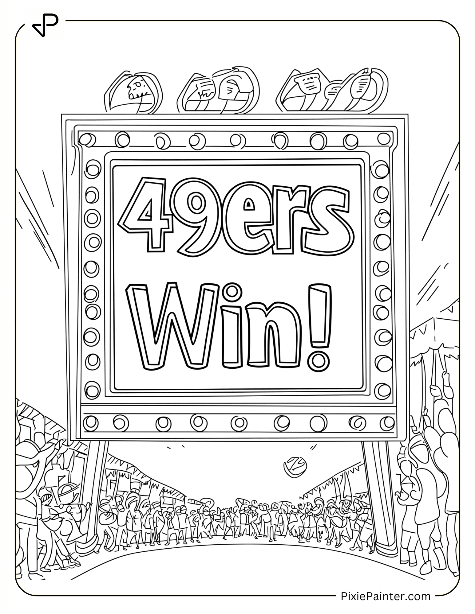 22 Printable 49ers Coloring Pages [Free PDFs]