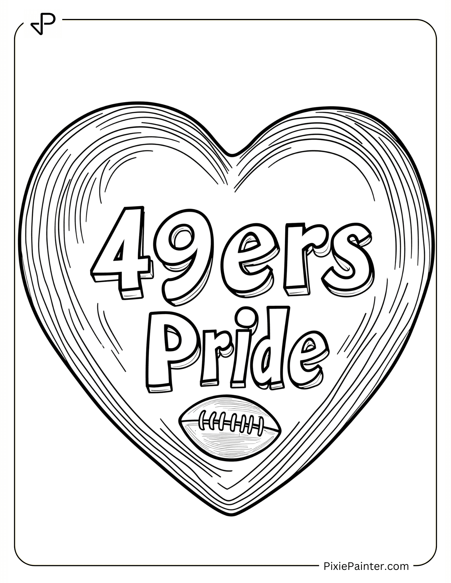22 Printable 49ers Coloring Pages [Free PDFs]