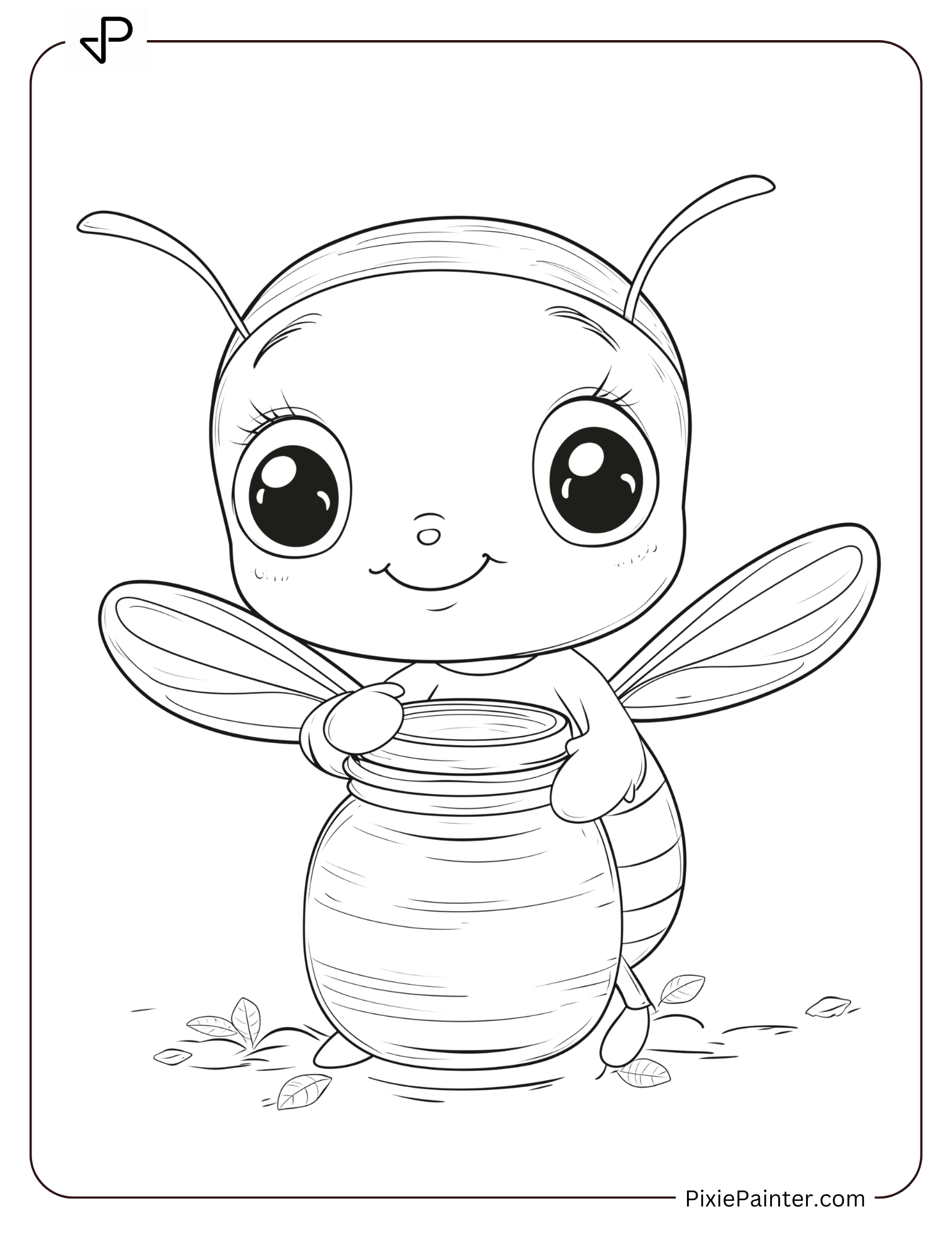 36 Bee Coloring Pages [Free PDFs] - Pixie Painter