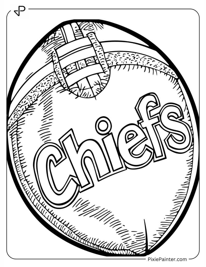26 Kansas City Chiefs Coloring Pages [Free PDFs]