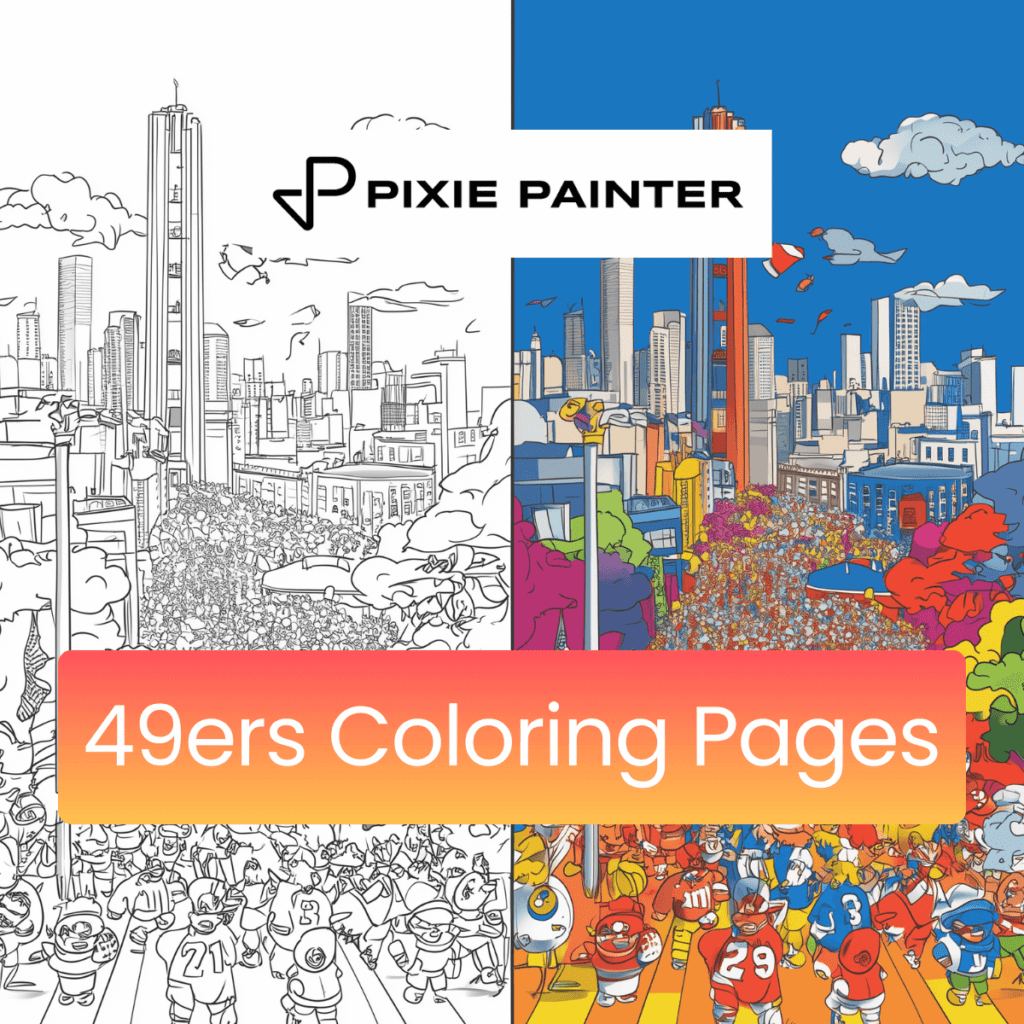 22 Printable 49ers Coloring Pages [Free PDFs]