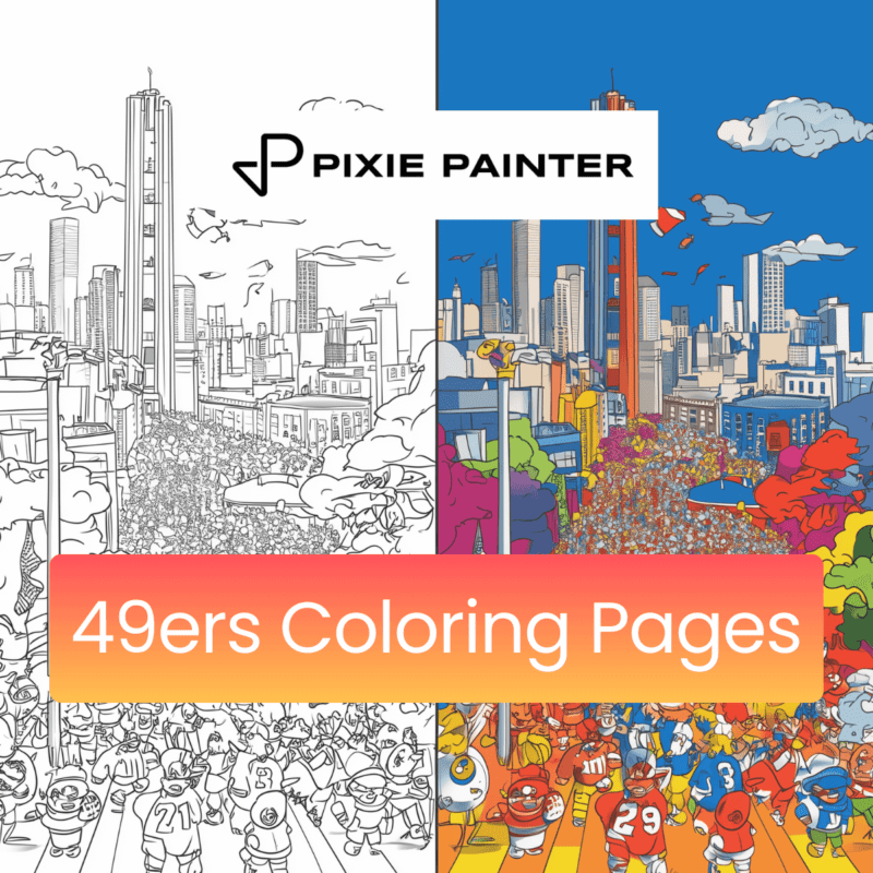 22 Printable 49ers Coloring Pages [Free PDFs]