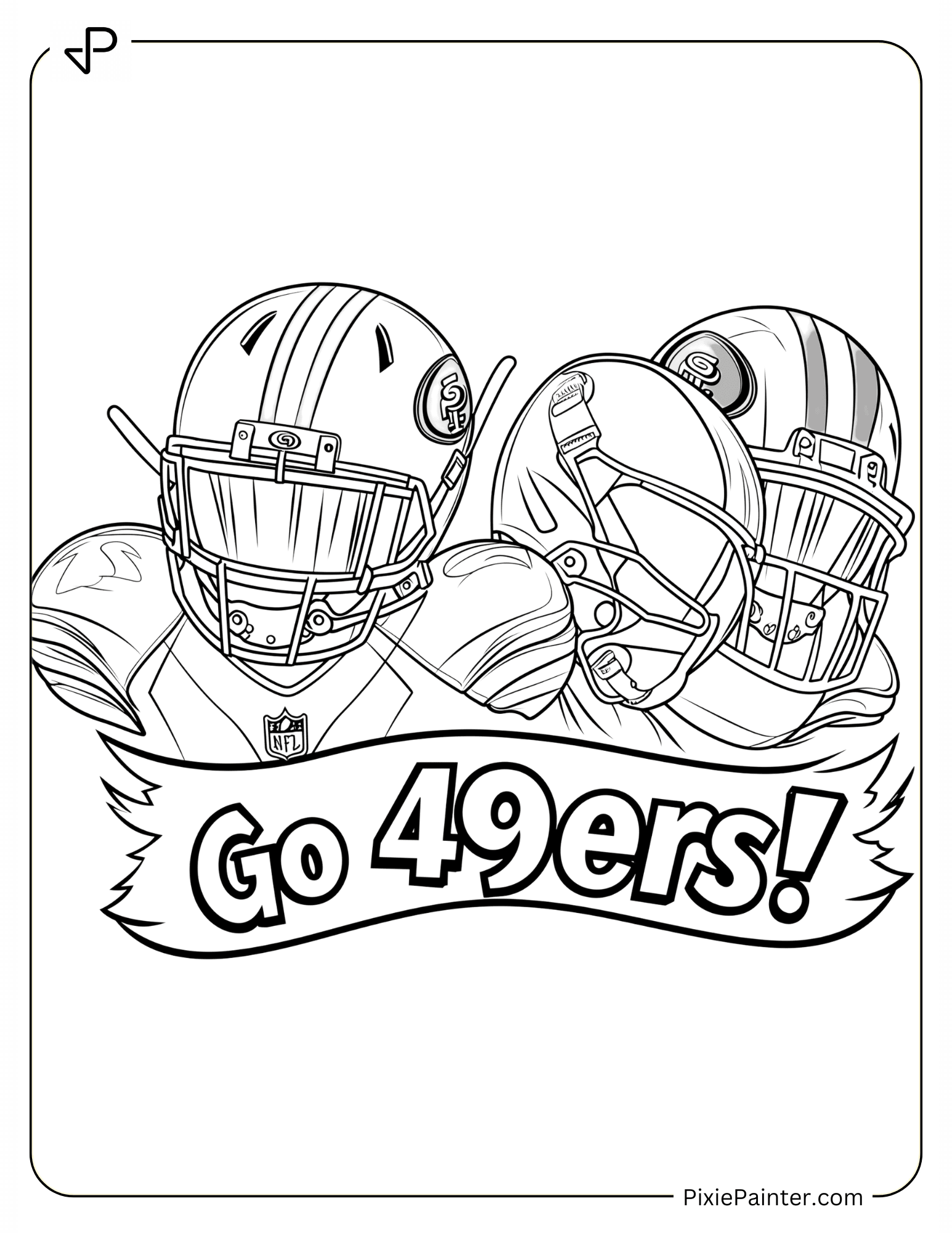 22 Printable 49ers Coloring Pages [Free PDFs]