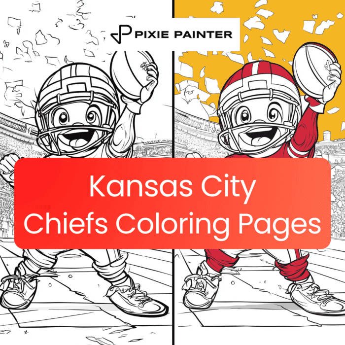 26 Kansas City Chiefs Coloring Pages [Free PDFs]