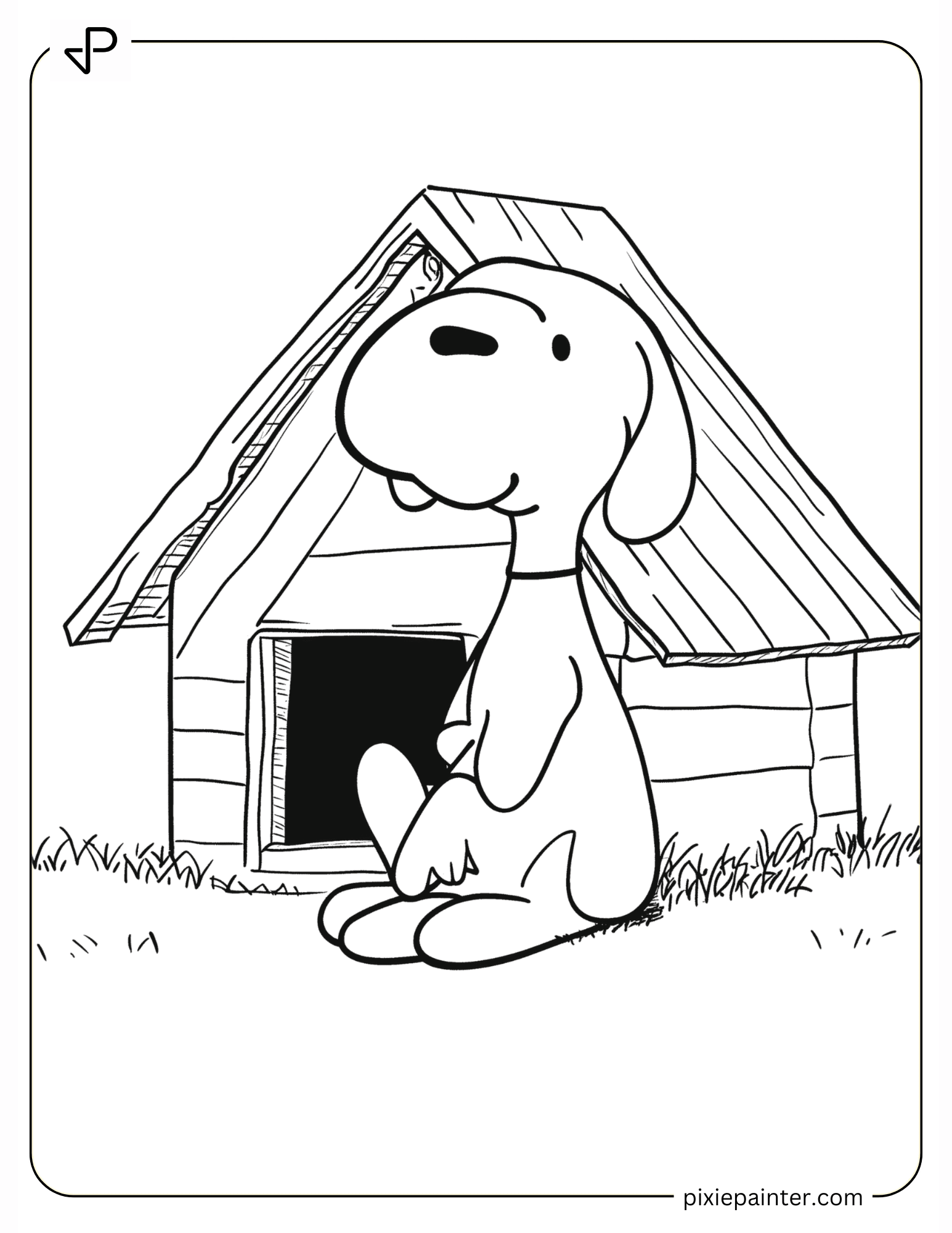 31 Snoopy Character Coloring Pages [Free PDFs] - Pixie Painter
