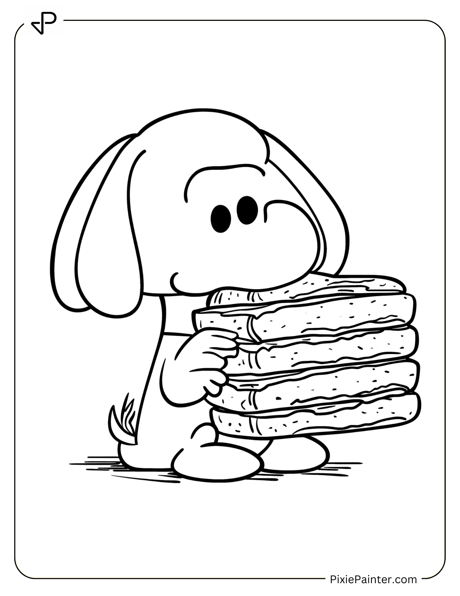 31 Snoopy Character Coloring Pages [Free PDFs] - Pixie Painter
