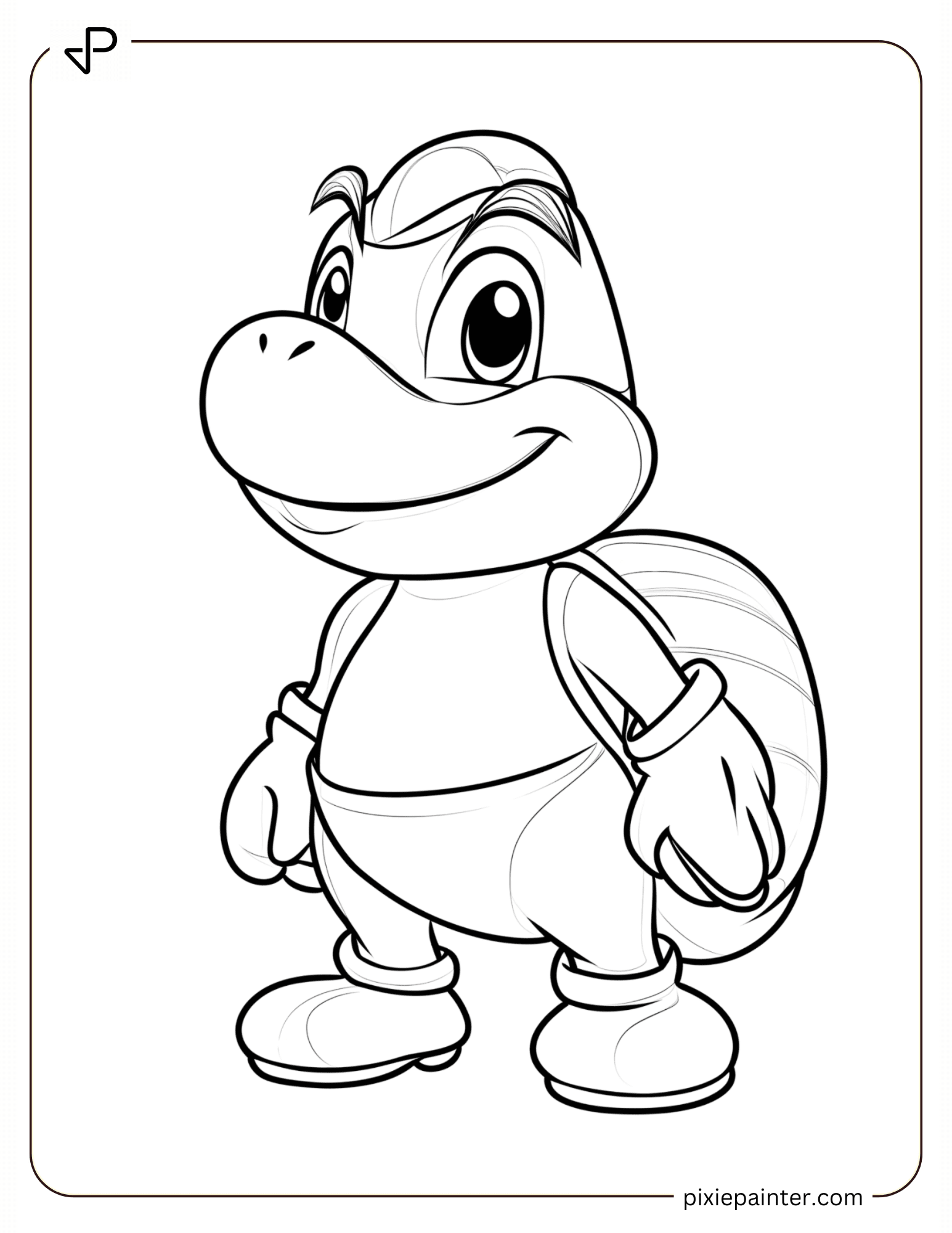 40 Super Mario Coloring Pages [Free PDFs] - Pixie Painter