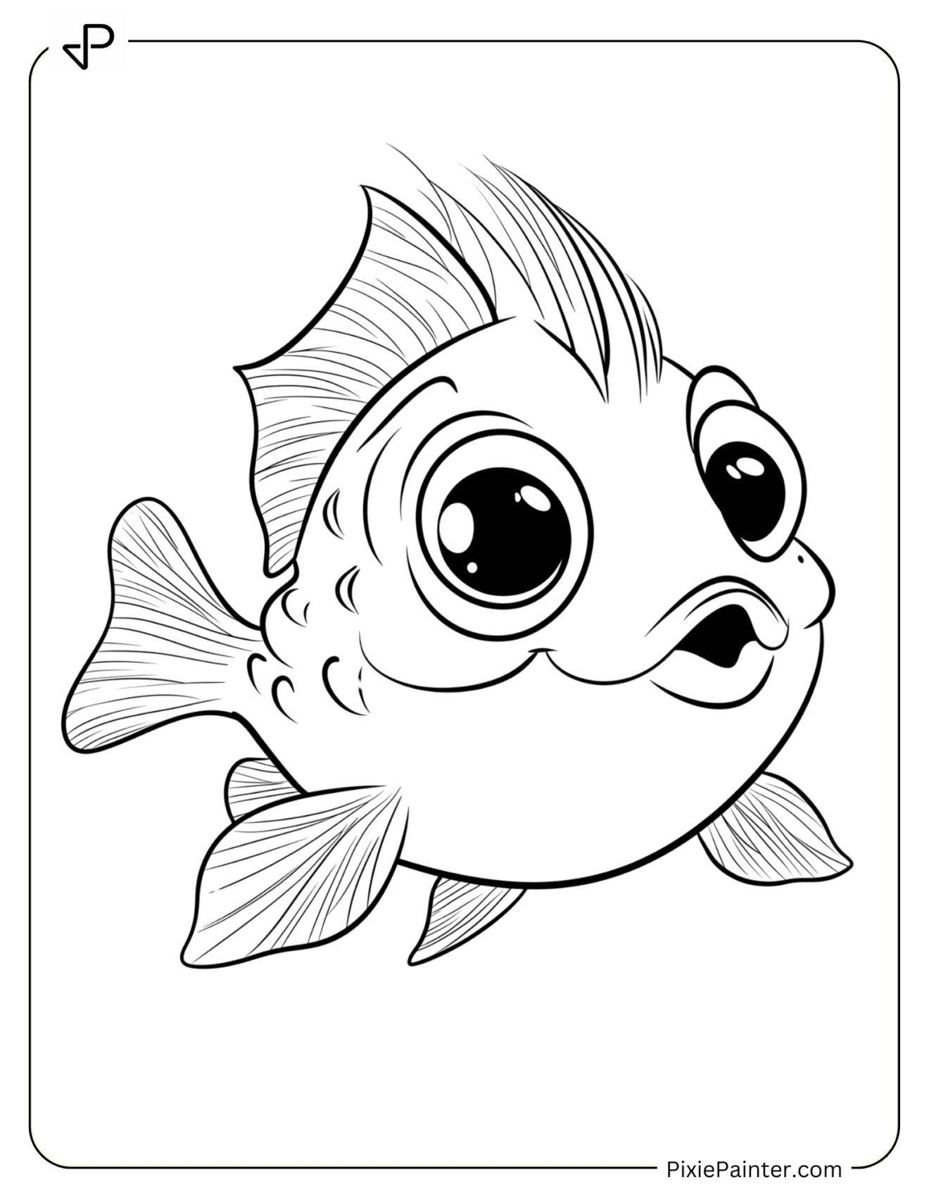 20 Pufferfish Coloring Pages [Free PDFs] - Pixie Painter