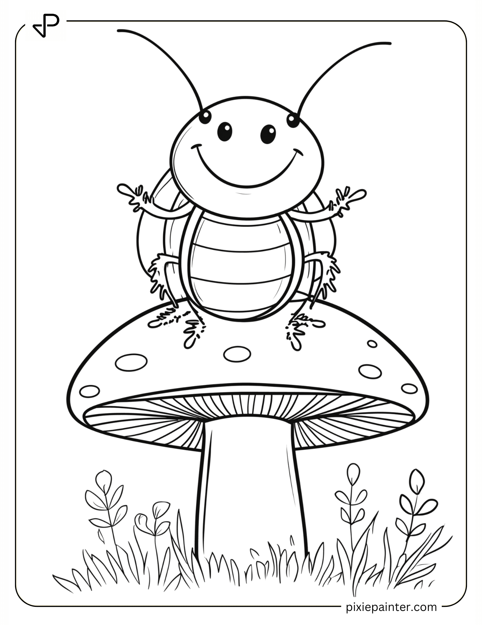 23 Cockroach Coloring Pages [Free PDFs] - Pixie Painter