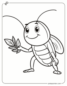 23 Cockroach Coloring Pages [Free PDFs] - Pixie Painter