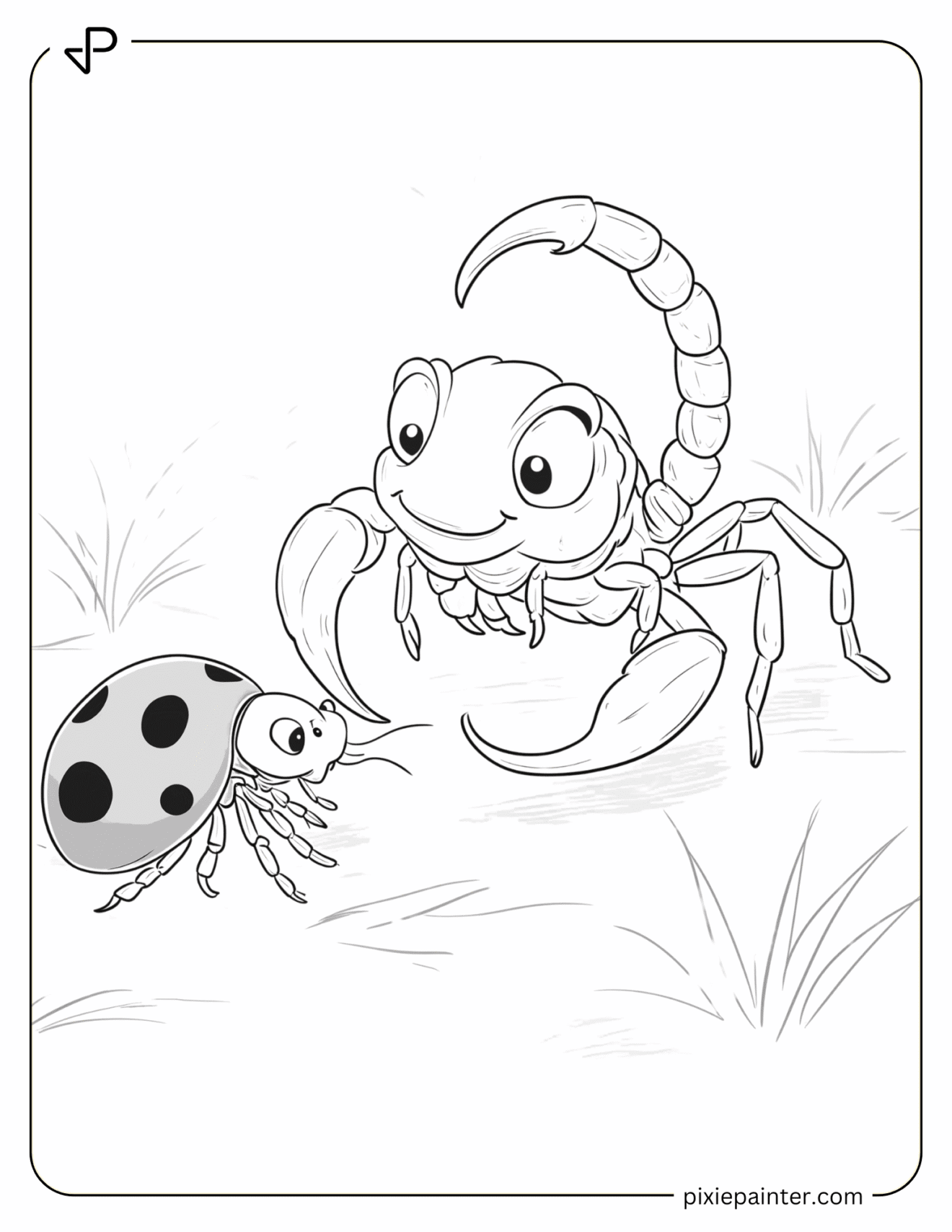 28 Scorpion Coloring Pages [Free PDFs] - Pixie Painter