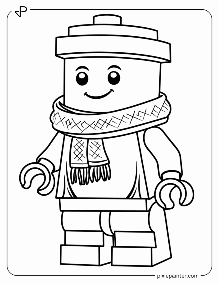 24 Lego Character Coloring Pages [Free PDFs] - Pixie Painter