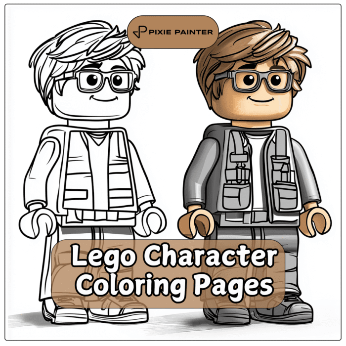 24 Lego Character Coloring Pages [Free PDFs] - Pixie Painter